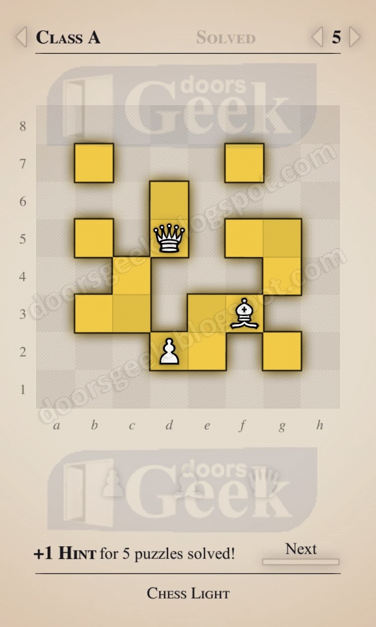 Chess Light [Class A] Level 5 ~ Doors Geek